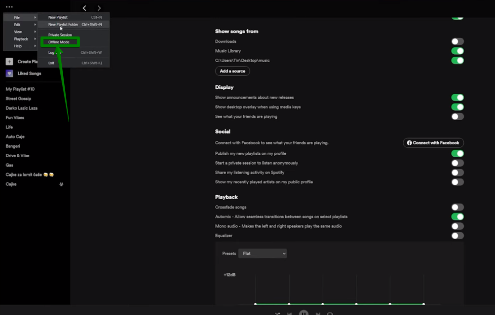 how to turn off offline mode on spotify? [2024 Quickly]