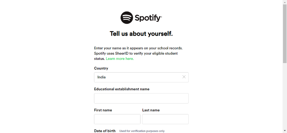 How to get Spotify Student Discount without being Student?
